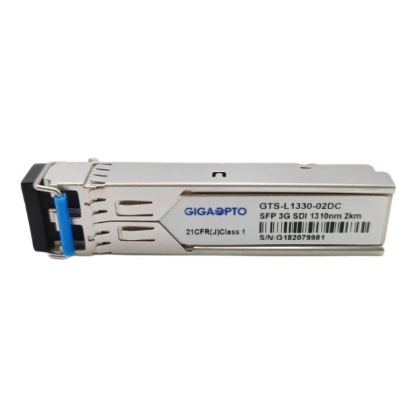 China 3G SDI SMPTE SFP 1310nm 2km SMF Transceiver Modules Duplex LC DOM MSA Pinout - China Video ...