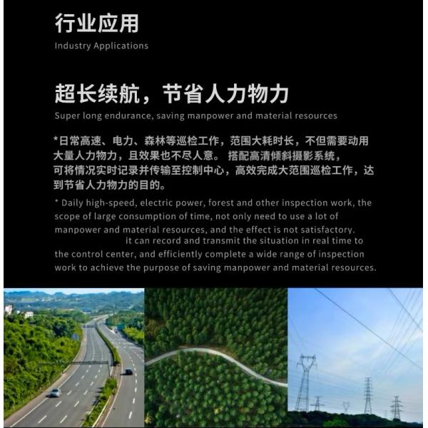 China VTOL UAV Hybrid Fixed Wing UAV Industrial Transport Drone ...