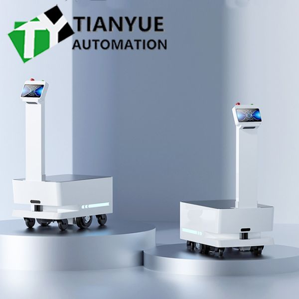 China AGV Automated Guided Vehicle with 8h Battery Life 1m/s Travel ...