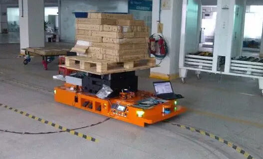 China Electric Single-Lift Omnidirectional AGV Automated Guided Vehicle ...