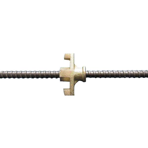 China Concrete Wall Formwork 15/17mm Q235 Weldable Black Tie Rod Bar 6m ...