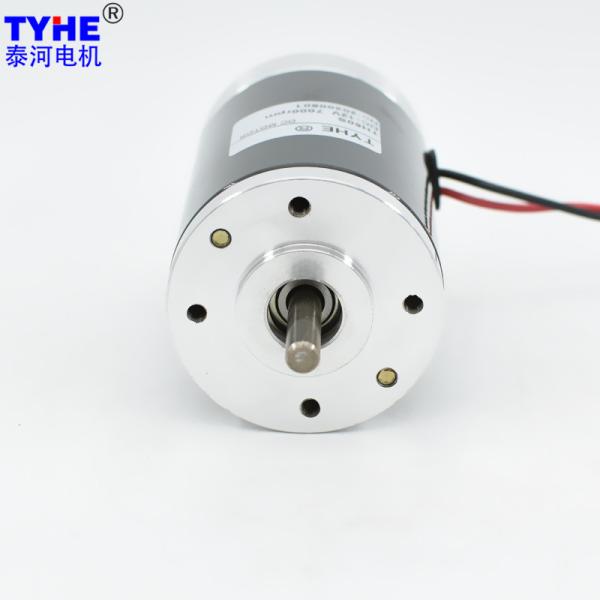 China 12V 6000 Rpm 5000Rpm Brushed DC Motor 50mm High Torque 60 Watt ...