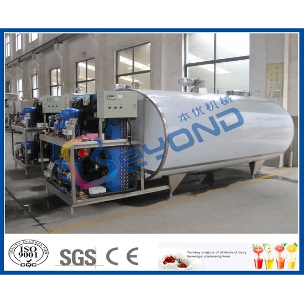 China SUS304 SUS316 Self Cooling Stainless Steel Tanks For Fresh Milk ...