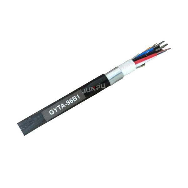 China Single Core GYTA Fiber Optic Cable With PE Sheath And FRP For Pipe Wiring - China Outdoor ...