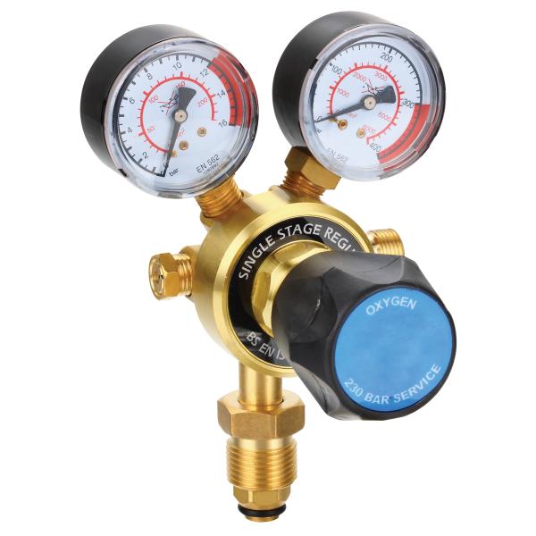 China Light Duty Compressed Gas Pressure Regulator , CO2 Argon Gas ...