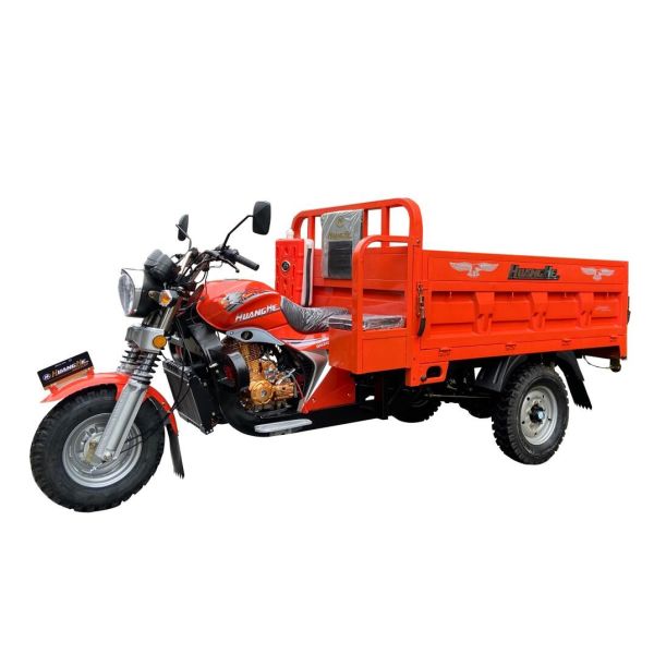 China 3 wheel cargo motorcycle 200CC engine 2.0m cargo box motorized tricycle for - China Three ...