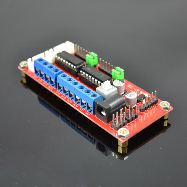 China Four DC Motor Driver Module for Arduino , SMT L293D Chip 4WD car ...