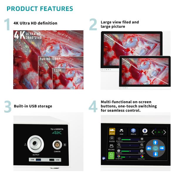China TUYOU Manufacture 4K HD Medical Endoscope Camera For Laparoscopy ...