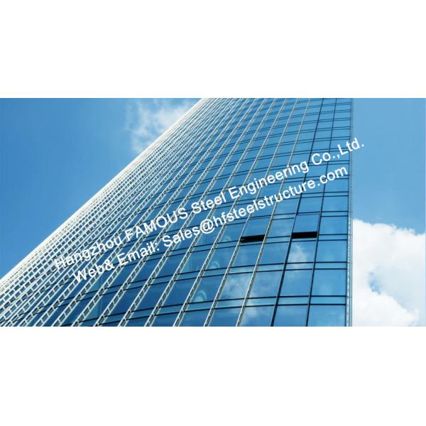 China Double GlazedInsulation And Laminater Glass Facade Curtain Wall ...