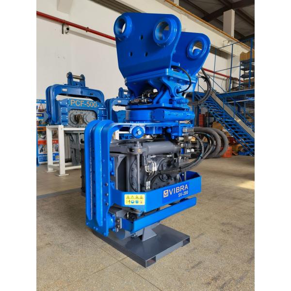 China Side Grip Excavator Mounted Vibro Hammer For Sheet Piling 3000 ...