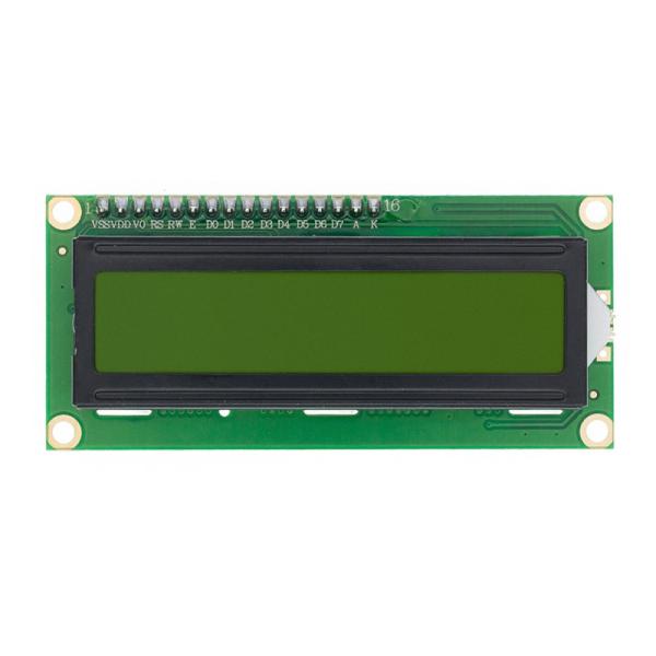 China COB Character LCD Module 1602 16x2 Character Lcd Yellow Screen ...