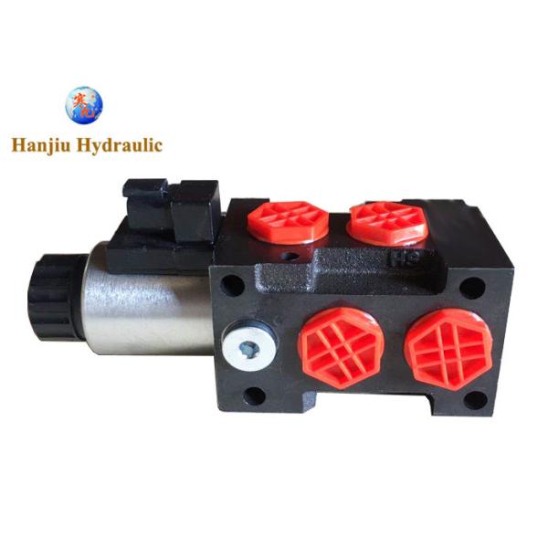 China Hydraulic Monoblock Directional Solenoid Control Valve 1 Spool 13 ...