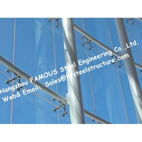 China Spider Glass Façade Curtain Walls Bolted Point Fixed Glazing ...