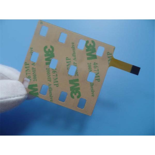 China Keypad Membrane Single-sided flexible PCBs FPC Polyimide PCBs ...