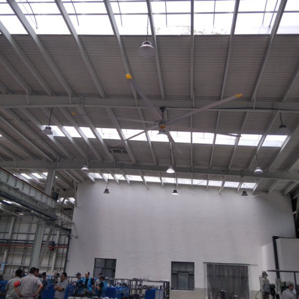 China Power Big Hvls Large Industrial Ceiling Fan Air Cooling ...