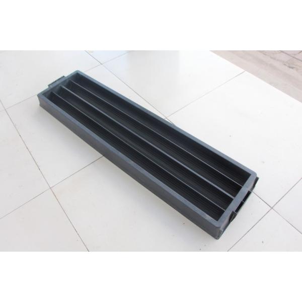 China Four Channels Black Rock Core Boxes For Geological Coal Mining ...