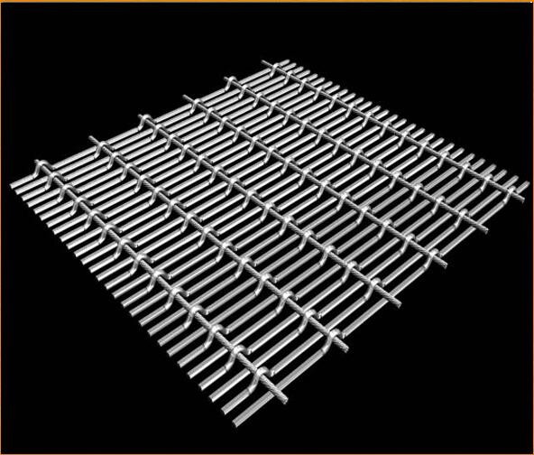 China SS Woven Architectural Wire Mesh Perforated Steel Cladding With ...