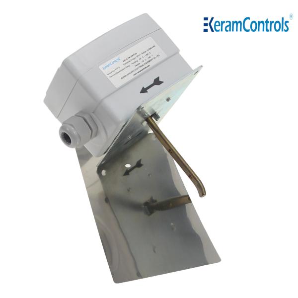 China 250V 8A IP65 Air Flow Proving Switch Stainless Steel Paddle ...