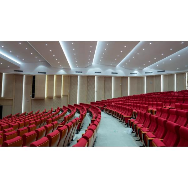 China 2/2/0.5mm 4'x8' Auditorium Microperforated Wooden Sound Absorbing ...