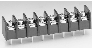 China Electrical Black Barrier Terminal Blocks With Removable Clear ...