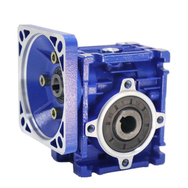 China Nmrv050 Nmrv063 Worm Gearbox , Flange Mounted Worm Reduction Gear ...