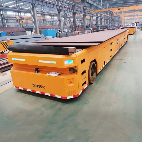 China Self Propelled AGV Automated Guided Vehicle Battery Powered ...