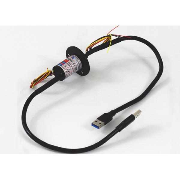 China USB 3.0 Capsule Slip Ring plastic Housing Fast Transmission Rates ...