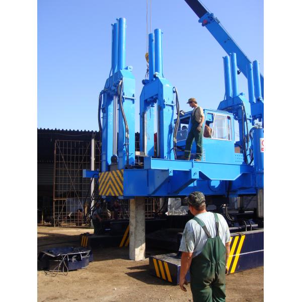 China Highway Hydraulic Static Pile Driver / Hydraulic Press In Pile ...