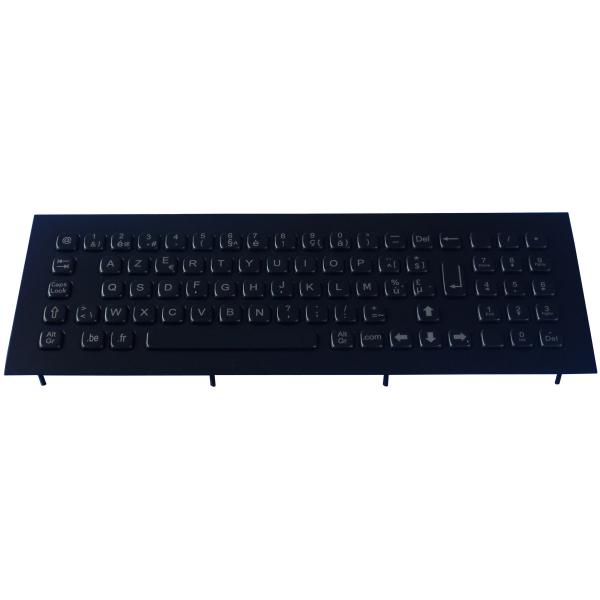 China Ruggedized Black Metal Keyboard Integrated With Numeric Keypad ...