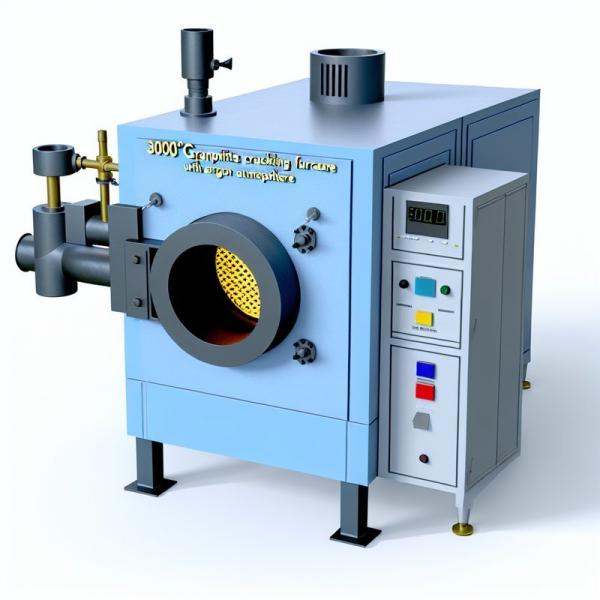 China 3000C Graphite Cracking Furnace for Lab Testing with Argon ...