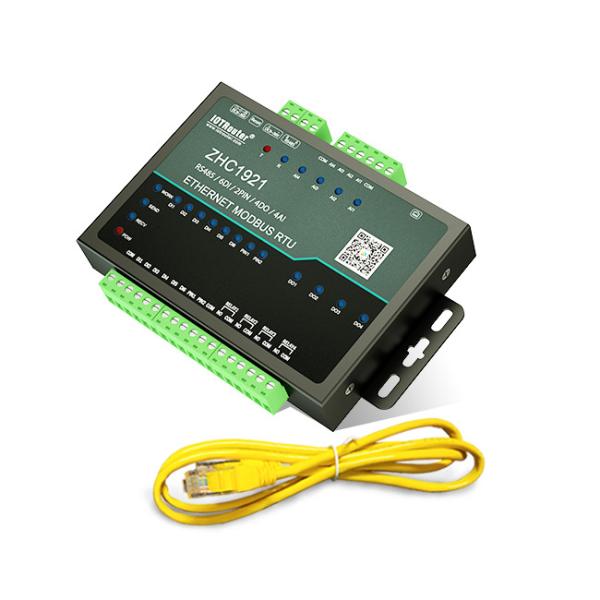 China ZHC1921 Mqtt Protocol Rs485 Ethernet Relay Controller With Pulse Counting System - China ...
