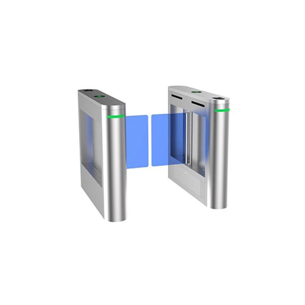 China Quick Pass Swing Barrier Gate Acrylic Glass Arm Barcode Access ...