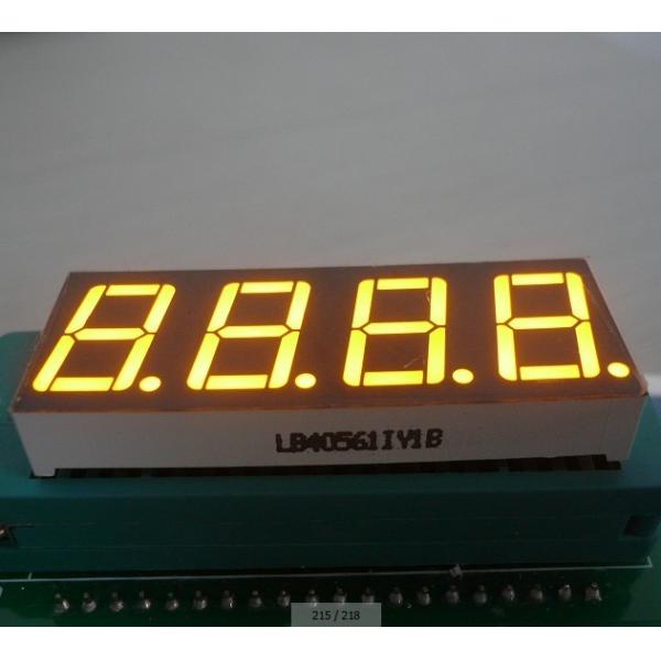 China 4 digit 7 Segment Led Display , Common Cathode Seven Segment ...