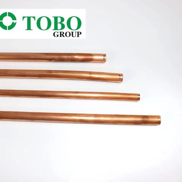 China 99.9% pure copper tube thermal conductivity tube sintered heat ...