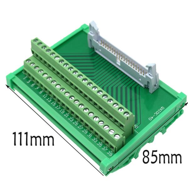 China IDC 10P 40P 64Pin Connectors to Screw Terminal Block Wiring ...