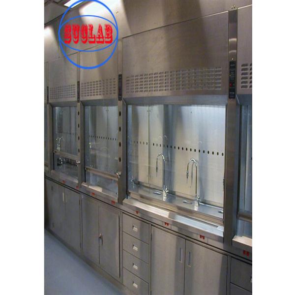 China Customizable Ducted Fume Hood Lab Ventilation Hood with ...
