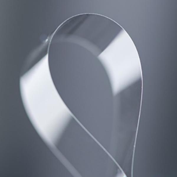 China UTG Ultra Thin Glass Bendable Transparent 0.03mm 0.05mm - China ...