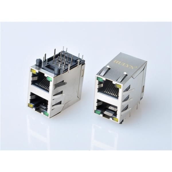 China HULYN RJ45Jack, Shielded RJ45 Modular Jack Connector,with LEDs ...