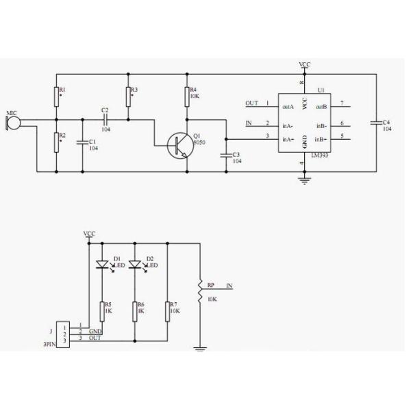 China High Sensitivity Arduino Sound Detection Module , Arduino ...