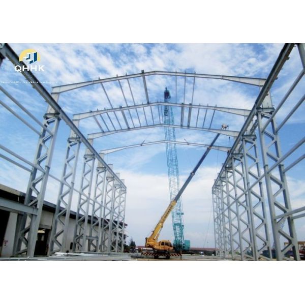 China Custom Steel Commercial Buildings , Heavy Duty Structural Steel ...