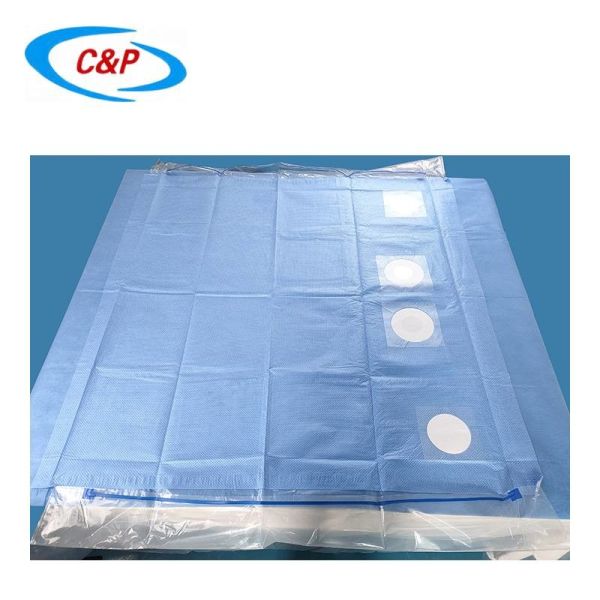 China Medical Consumable Angiography Drape Pack Sterile Medical Angio ...