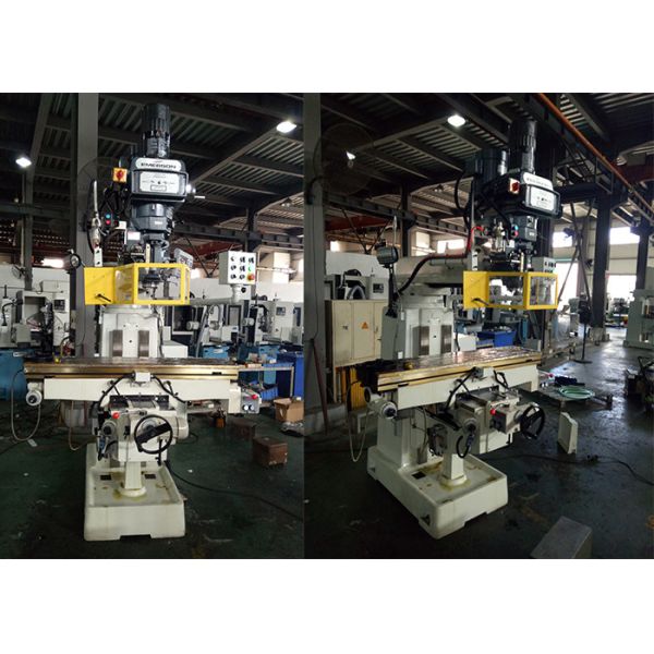 China Taiwan Original 5HP RAM Turret Milling Machine NT40 Spindle ...