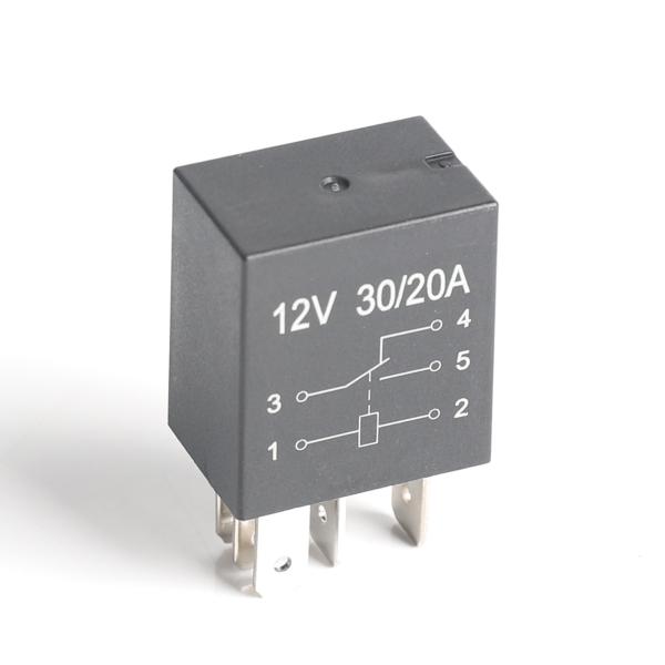 China AgSnO2 Contact Sealed Protect 12V 30 Amp Automotive Relay DC ...