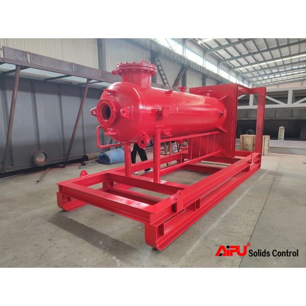 China Vertical Well Control Mud Gas Separator APMGS600 Poor Boy ...