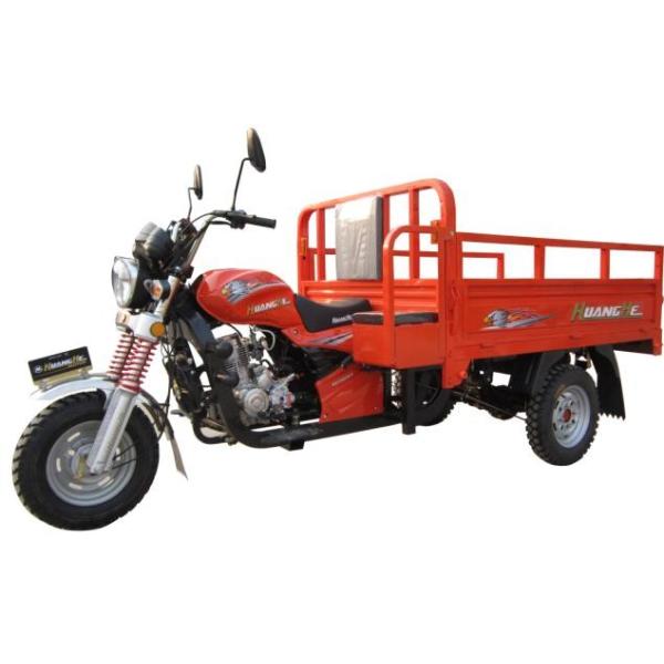 China Fuel Motorized 200CC Cargo Tricycle China Three Wheeler With Light Cargo Box - China 200CC ...