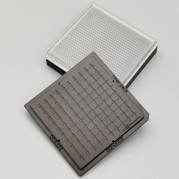 China Wafer Bare Die Tray Packaging For Electronics Semiconductor ...