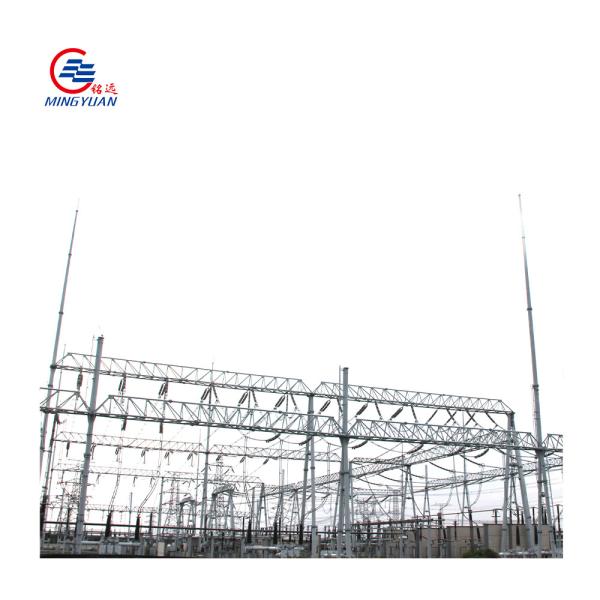 China 35kv 66kv Gantry Structure Substation Steel Railway Transmission System - China Substation ...