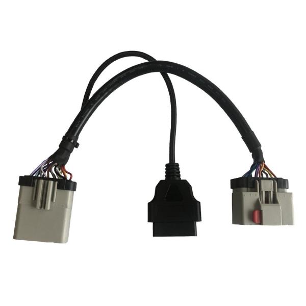 China RP1226 Gray 14 Pin Male To RP1226 Female And 16 Pin OBD2 OBDII ...