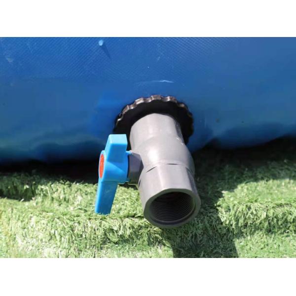 China 3m Diameter 5500 Liters Onion Shape Tarpaulin Water Tank Plastic ...