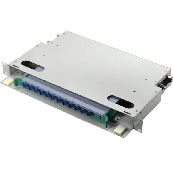 China 1U ODF Patch Panel Rack Mount Distribution Frame 12 Core Fiber ...